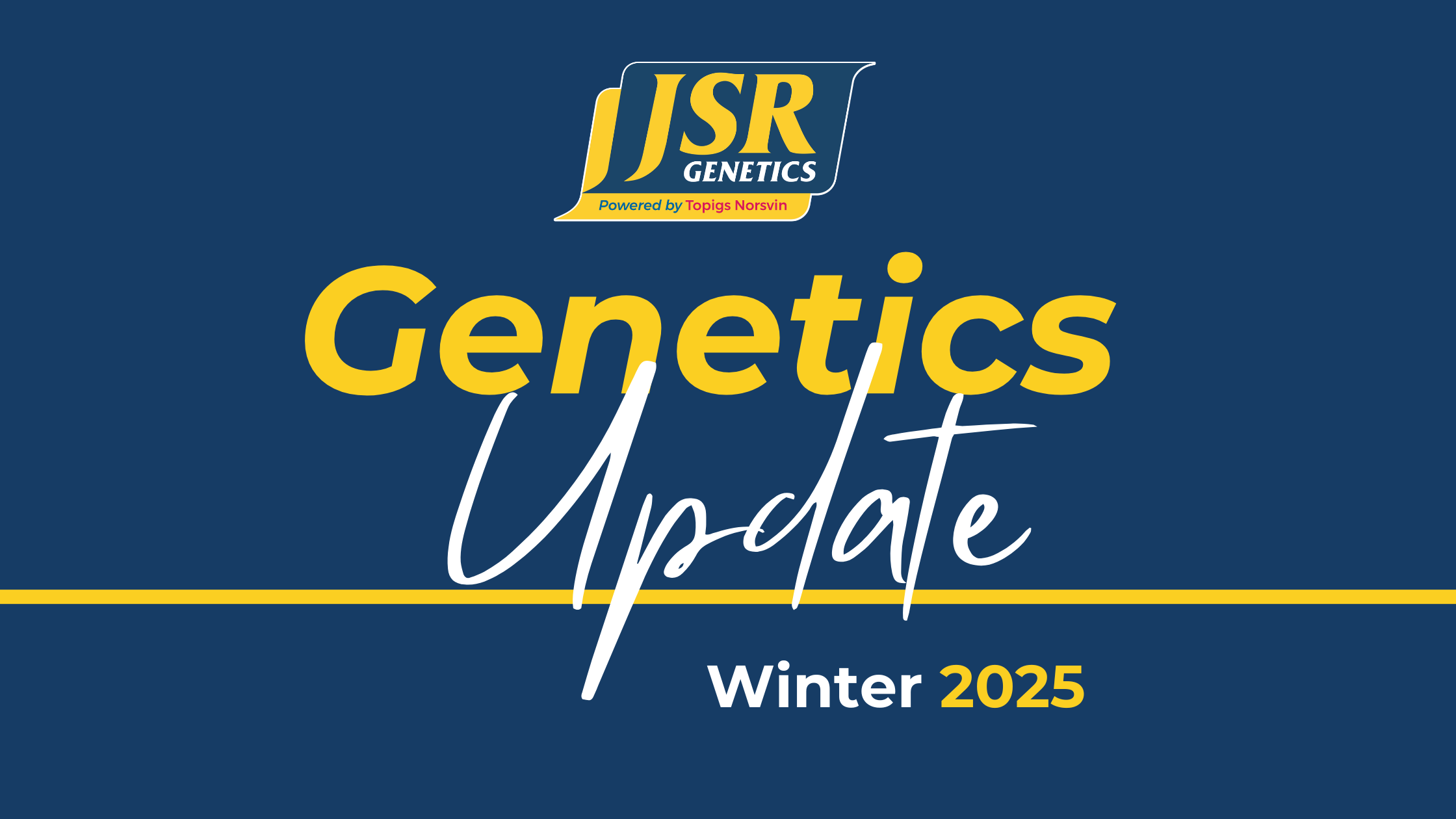 JSR Genetics Winter 2025 Update